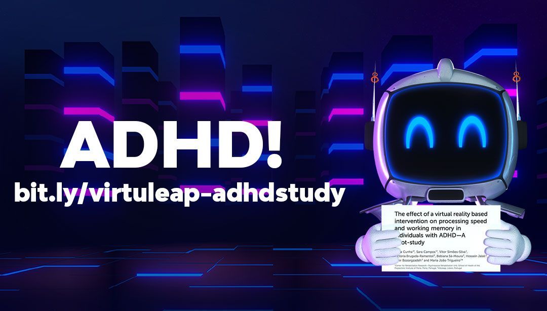 Virtuleap publishes ADHD pilot study on Frontiers in Virtual Reality
